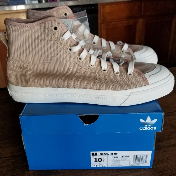 adidas | Shoes | Nwt Adidas Nizza Hi Rf High Top Canvas Sneakers | Poshmark